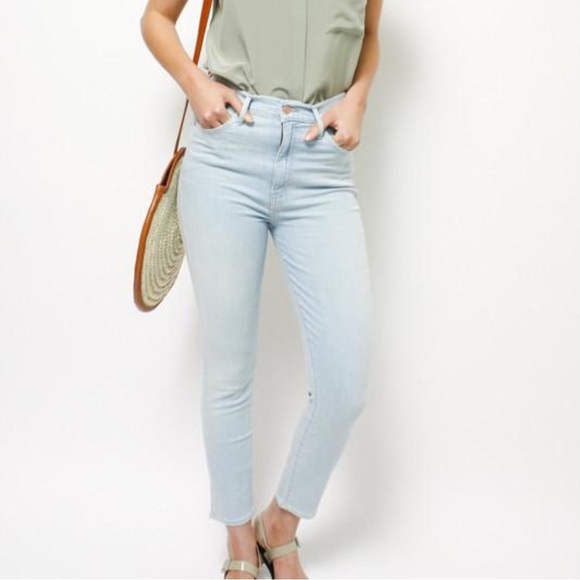 MOTHER | Jeans | Mother The Swooner Crop In Swimming Lessons | Poshmark